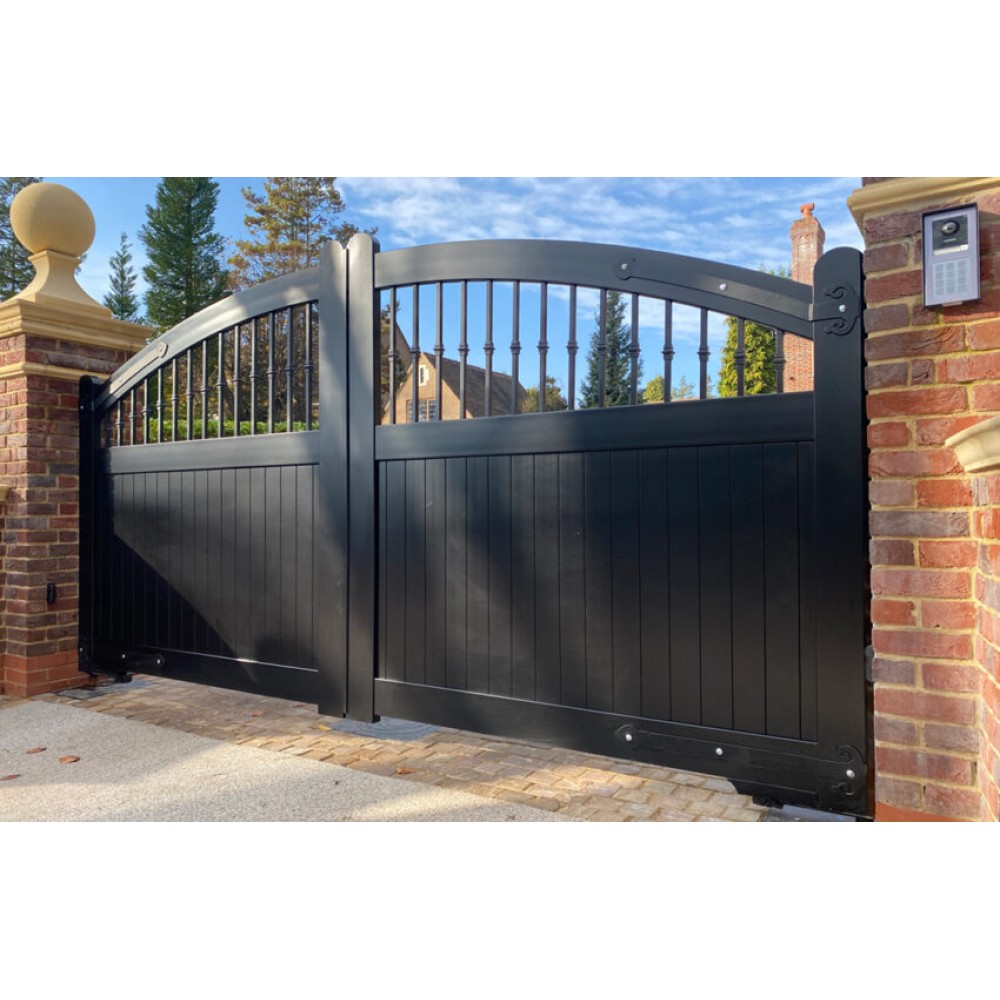 RMG008DG - Aluminium Driveway Gates | Bespoke Field Gates London