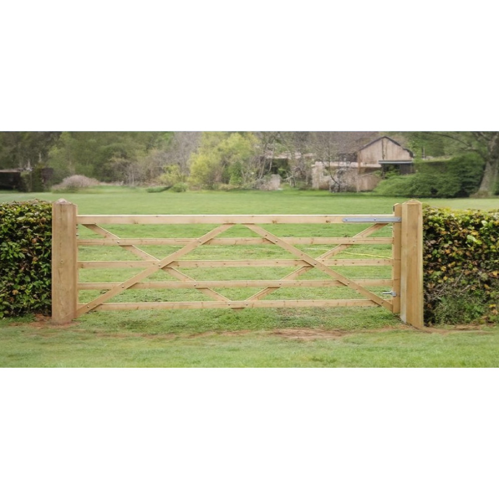 All Gates Forester 5 Bar Field Gates | Made To Measure Wooden Gates London