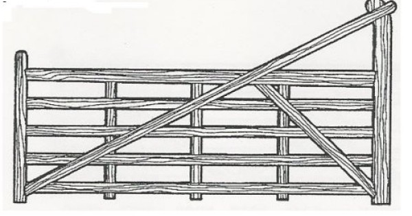 All Gates Yeoman Wooden 5 Bar Field Gates | Garden Gate Suppliers Sussex